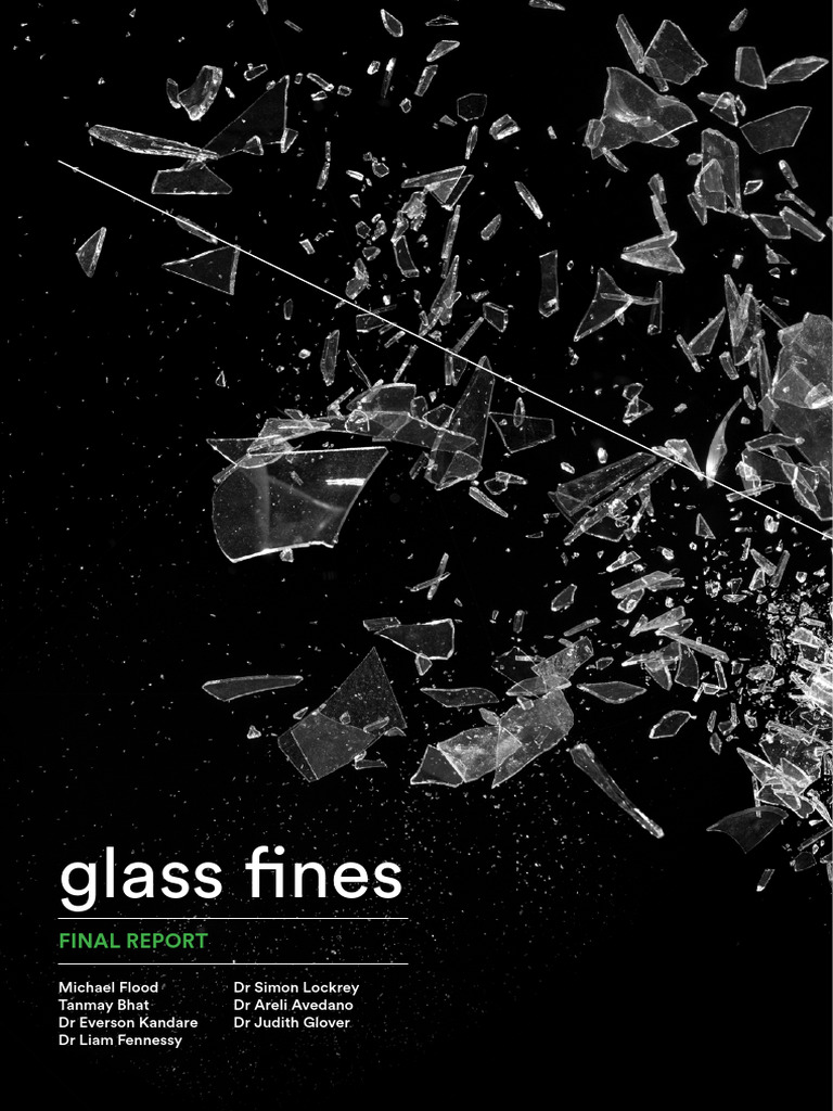 Report Waste Glass Fines RMIT | PDF | Glasses | Recycling