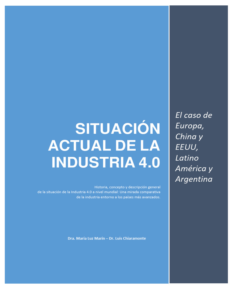 3.3.11. Situación de La IND 4.0 FINAL | PDF