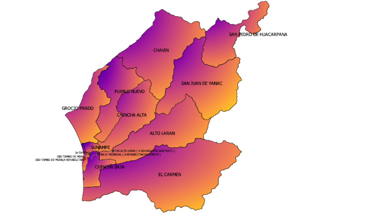 Mapa Chincha Ptar | PDF