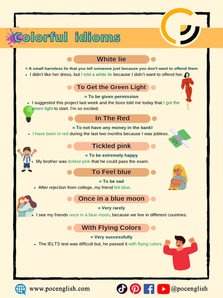Colorful Idioms | PDF