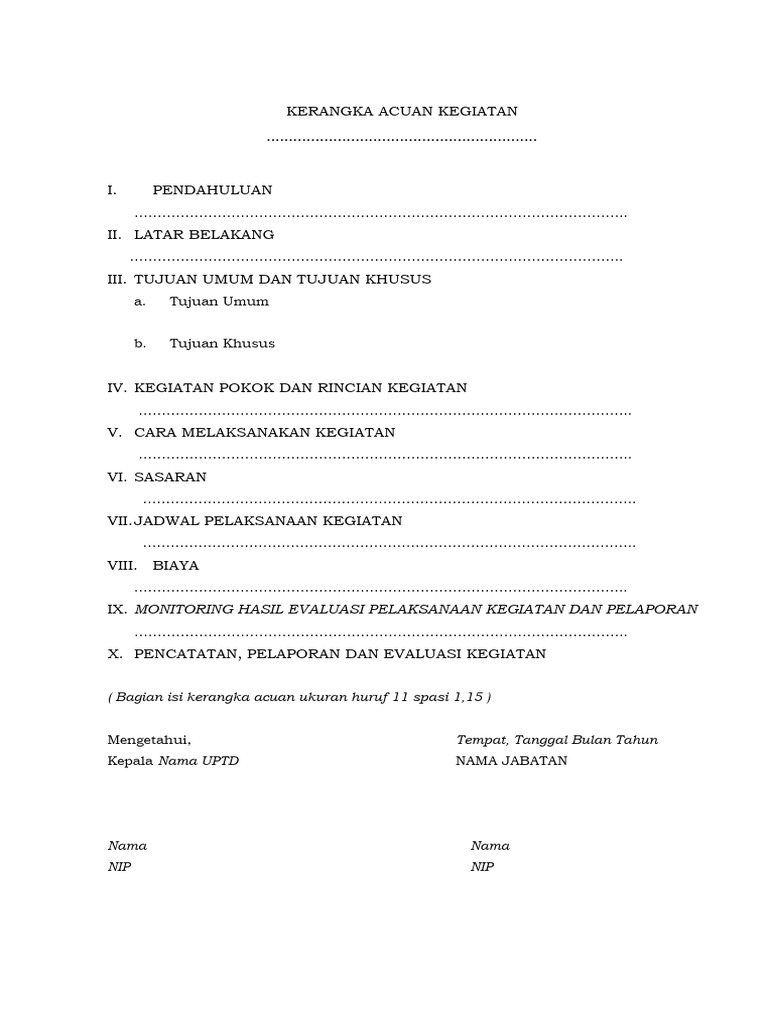 Format Kak | PDF