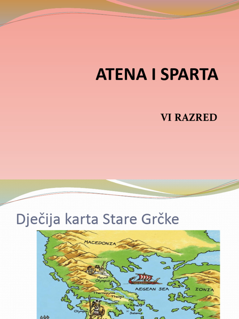 Atena I Sparta Za Danas | PDF
