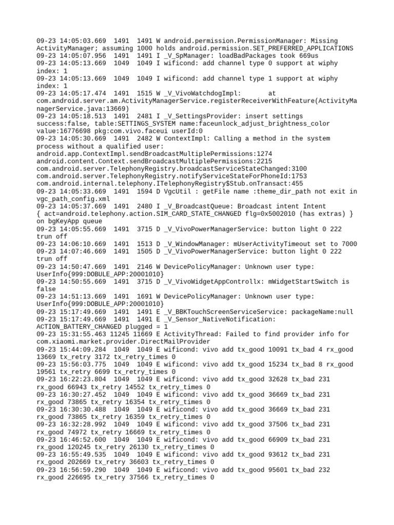 Log | PDF | Data Management | Information Technology