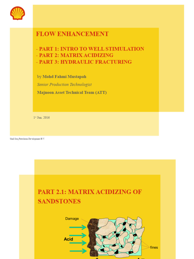 Flow Enhancement - Part 2.1 Matrix Acidizing of Sandstones | PDF