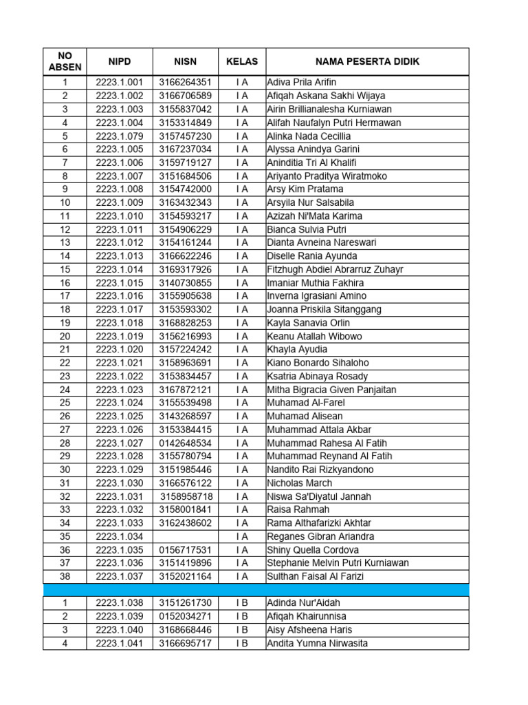 Form Rekap Tabungan | PDF