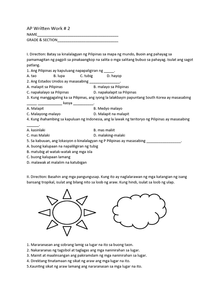 AP Written Work 2 | PDF