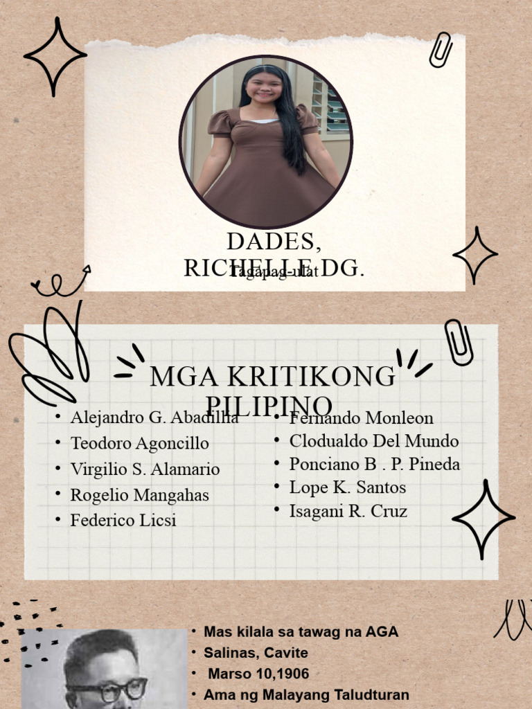 Mga Kritikong Pilipino | PDF