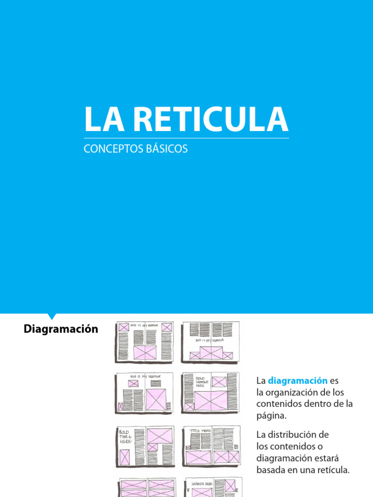 Reticulas para Diseño Editorial. Bases | PDF | Diseño de página | Evolución
