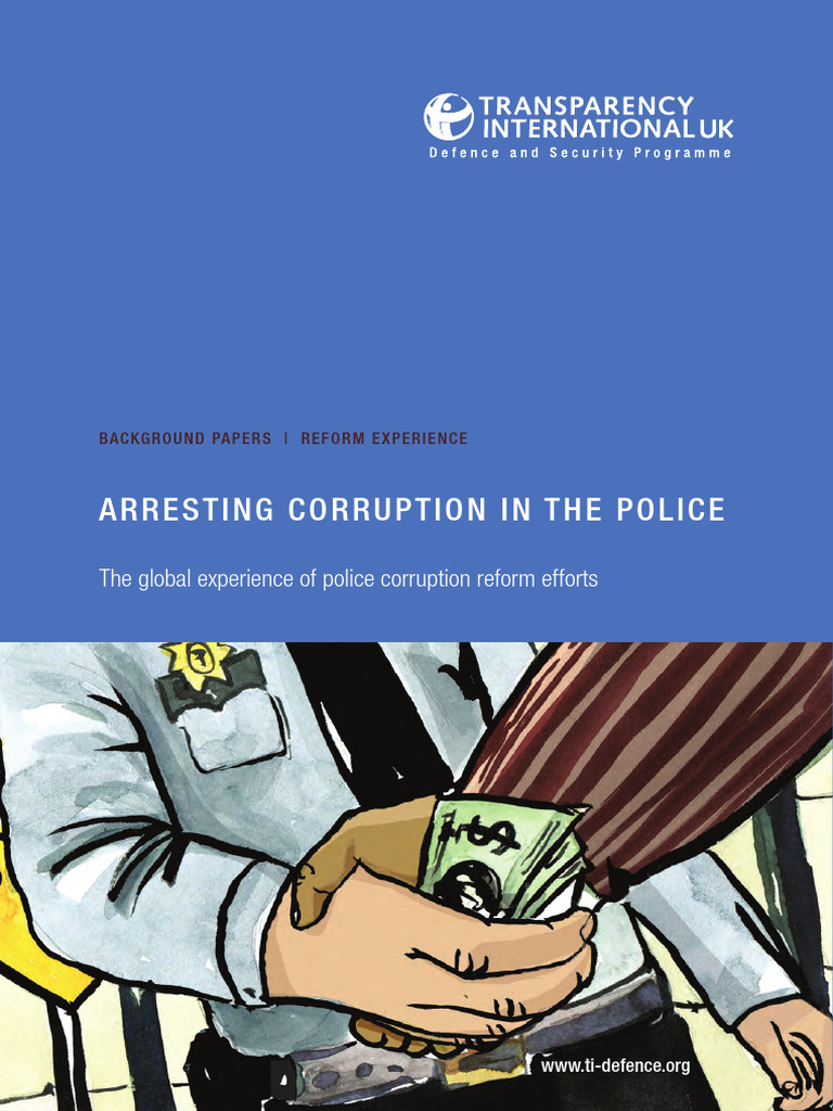 2012-11 Arresting Corruption in The Police | PDF | Corruption | Police