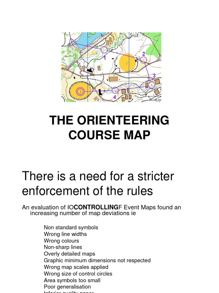 1 The Course Map | PDF | Map | Printing