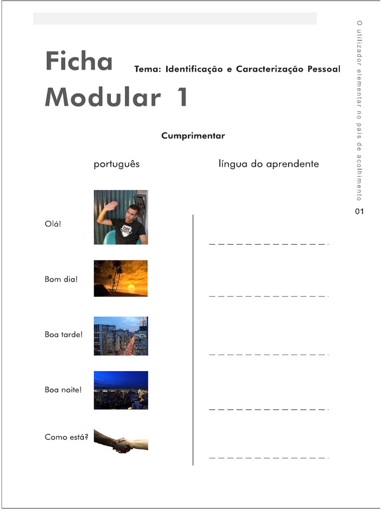 Fichas de Trabalho | PDF