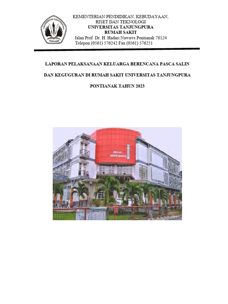 Ep 5.3 Bukti Pelayanan KB Pasca Persalinan Dan Pasca Keguguran | PDF