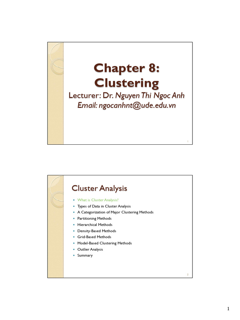 8 Clustering | Download Free PDF | Cluster Analysis | Machine Learning