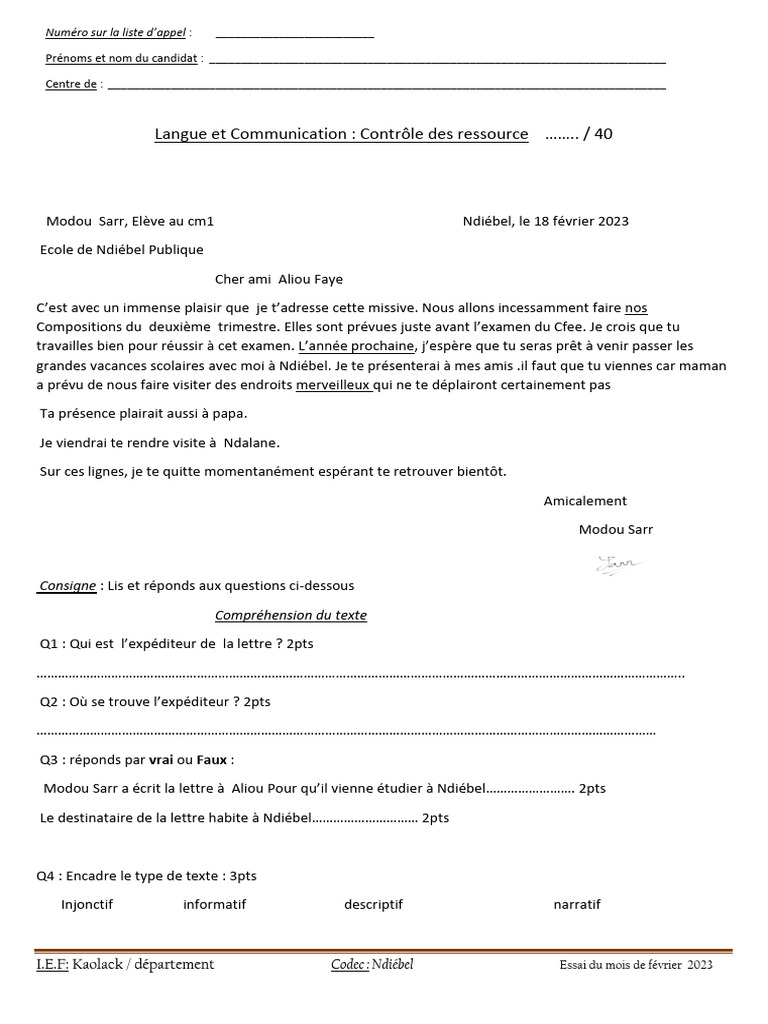 Esaai Fevrier2023 | PDF | Affaires | Ordinateurs