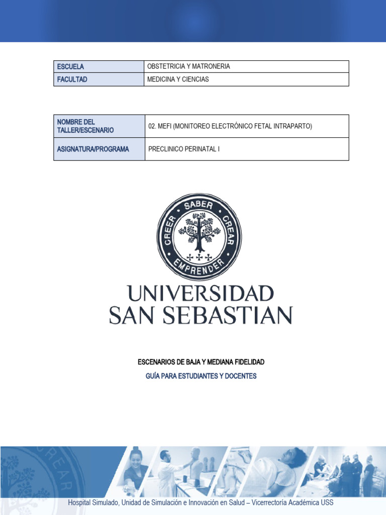 Mefi (Monitoreo Electrónico Fetal Intraparto) | PDF | Partería | El ...