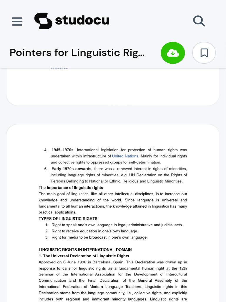 Linguistic Rights in the Philippines | PDF | Minority Group | Justice