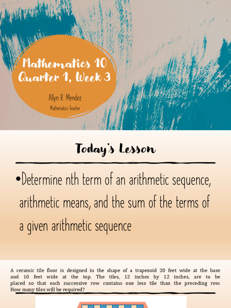 Grade-10 Q1 Week3.1 For-Students | PDF | Mathematics | Arithmetic