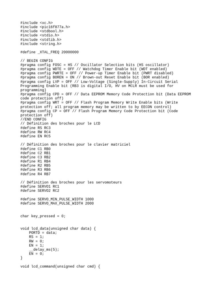 #Include XC.H | PDF | Computer Engineering | Computer Hardware