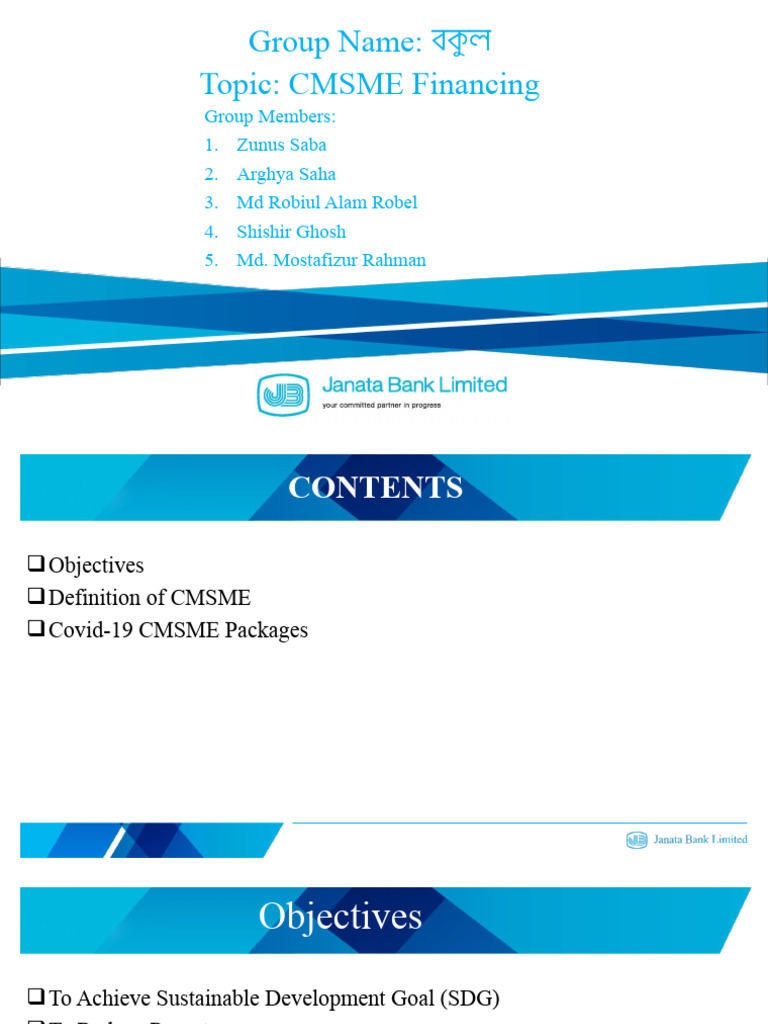 CMSME in Bangladesh | PDF