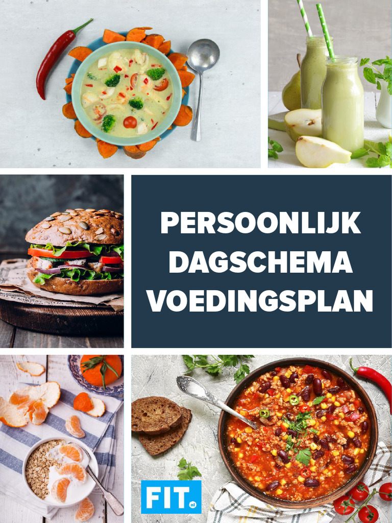 Fit - NL Gratis Dagschema 2300 Kcal 3 | PDF