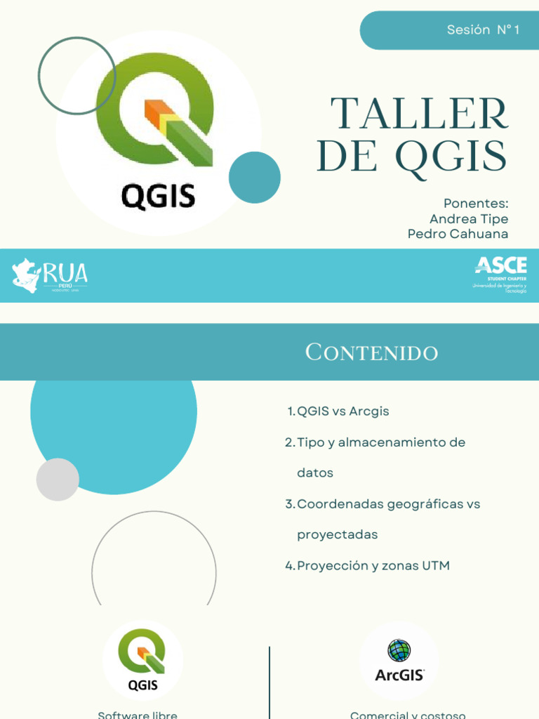 Comparativa QGIS y ArcGIS en Taller | PDF | Informática | Imagen