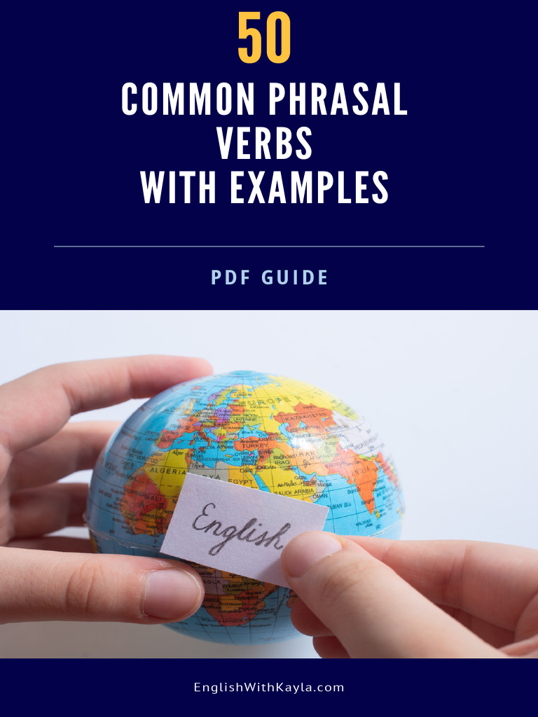 50 Phrasal Verbs Guide | PDF