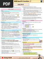 The Living World Mind Map | PDF | Taxonomy (Biology) | Organisms