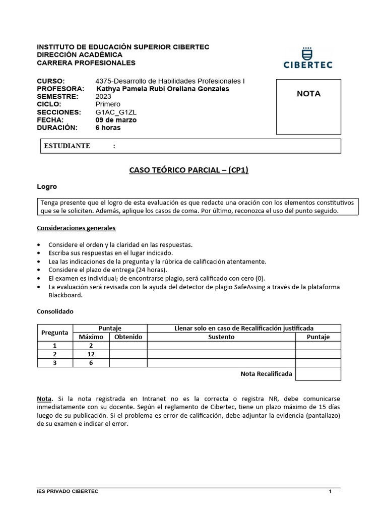 4375-EA-Desarrollo Habilidades Profesionales I - NOCHE - T1BC - 00 - CP ...