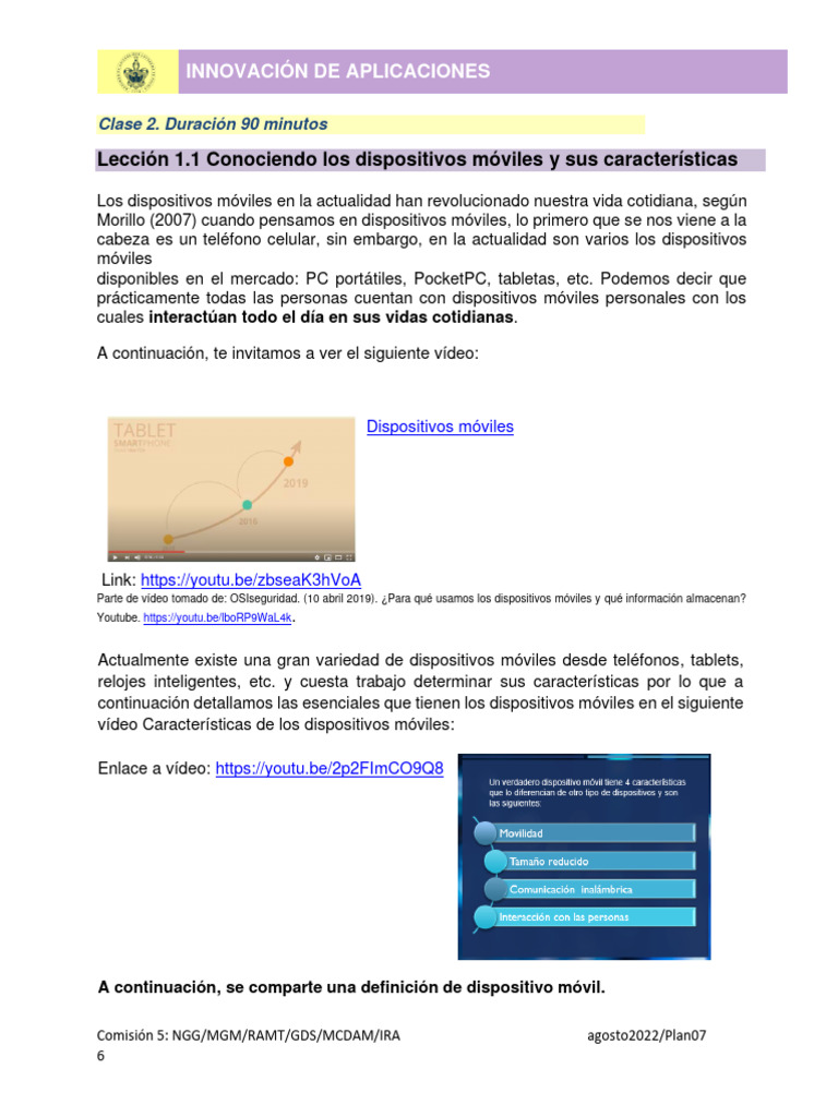 Los Dispositivos Móviles | PDF | Aplicación movil | Dispositivo móvil