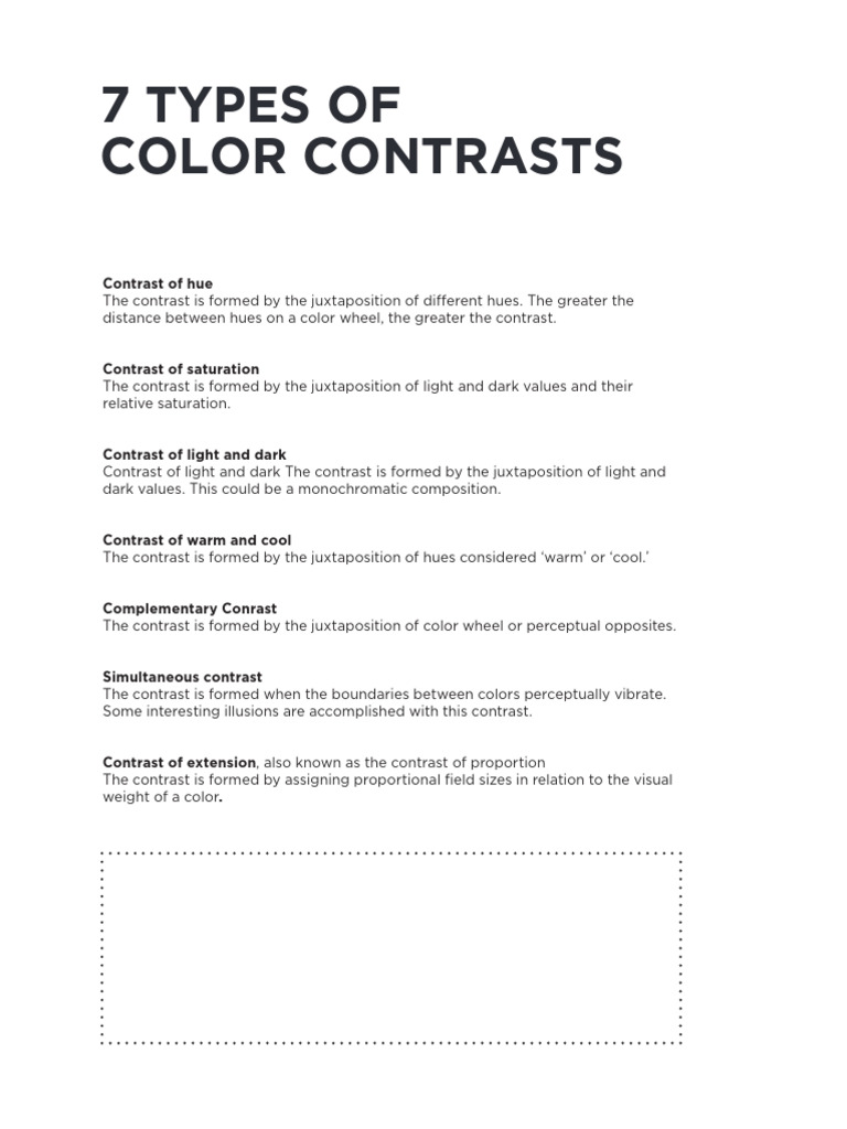 Disha_Fashion_Institute_Colour_Contrast | PDF