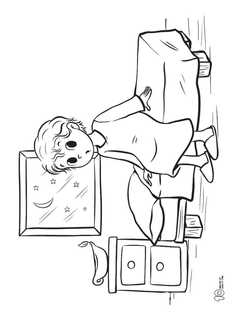 God Speaks To Samuel Coloring Page | PDF