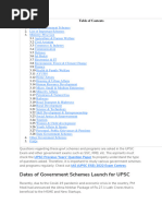 UPSC 2025 All Government Schemes Compiled | PDF