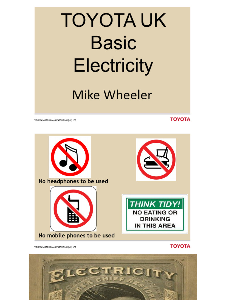 Basic Elec Theory Week 1 | PDF