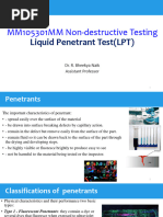 Penetrant Testing Procedure Guide | PDF | Physical Sciences | Business ...