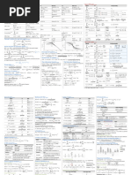 Fourier Transform Formula Sheet | PDF | Discrete Fourier Transform ...