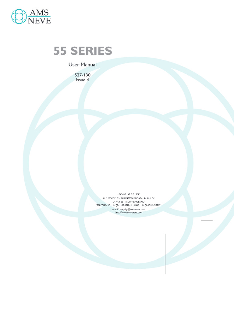 Neve 55 Series User Manual - Manualzz | PDF