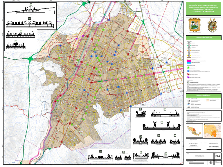 Mapa de Saltillo, Coahuila 2024 | PDF