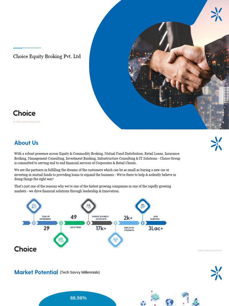 Choice Equity Broking Pvt. Ltd Overview | PDF | Investing | Stocks