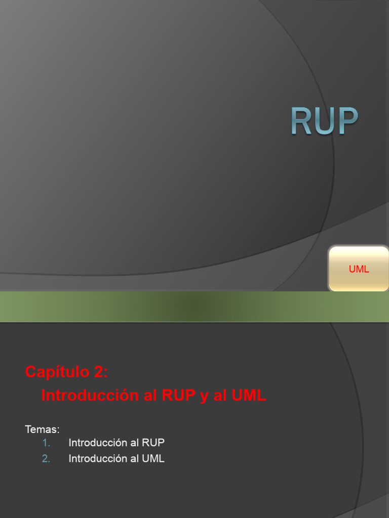 Introduccion Al Rup y Uml | PDF | Lenguaje de modelado unificado ...