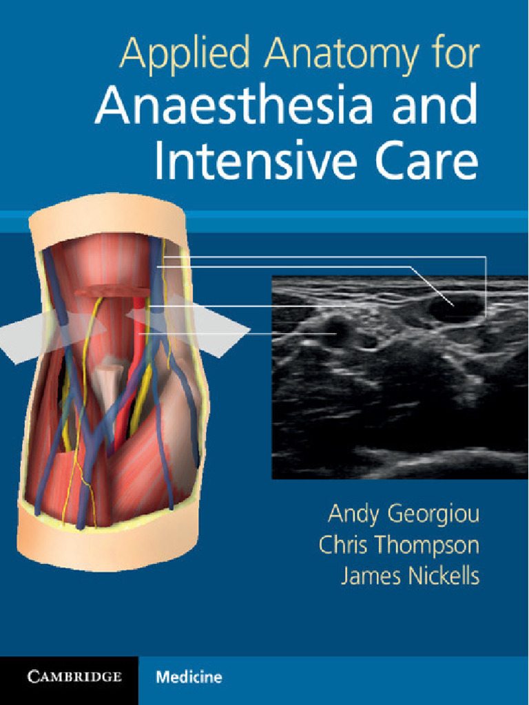 Applied Anatomy For Anaesthesia and Intensive Care PDF | PDF