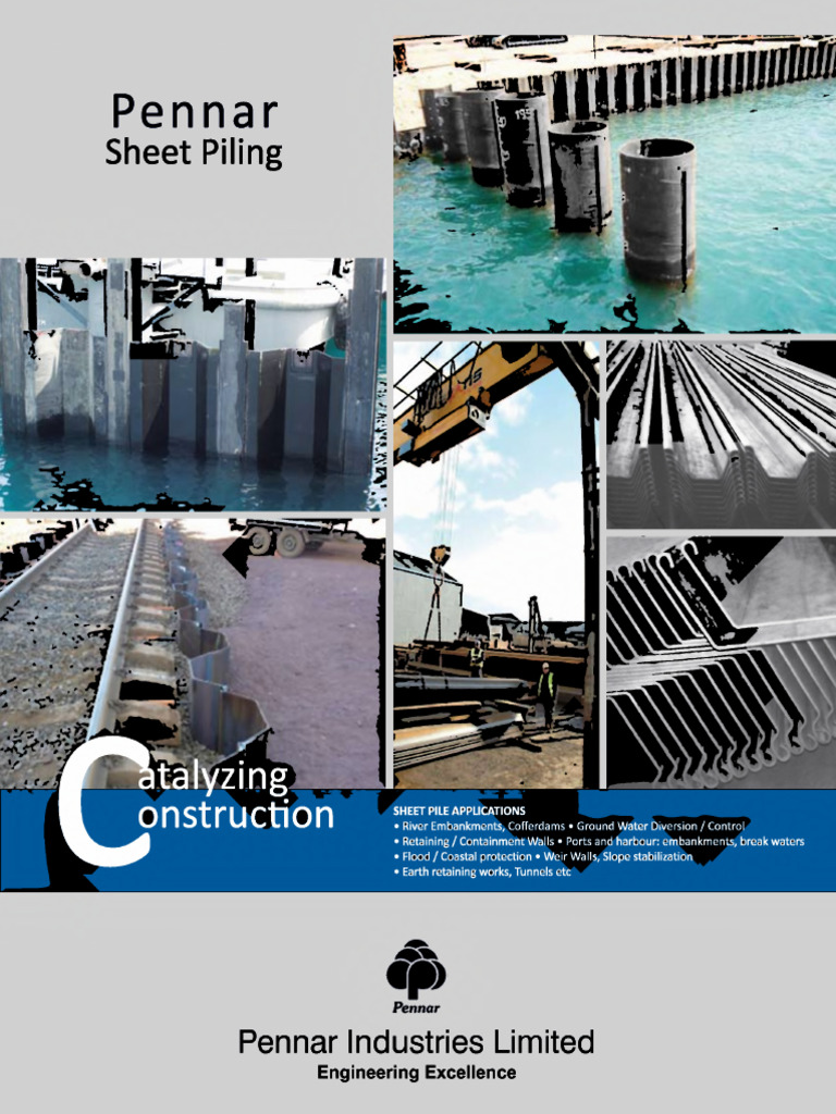 Pennar Sheet Pile Brochure | PDF