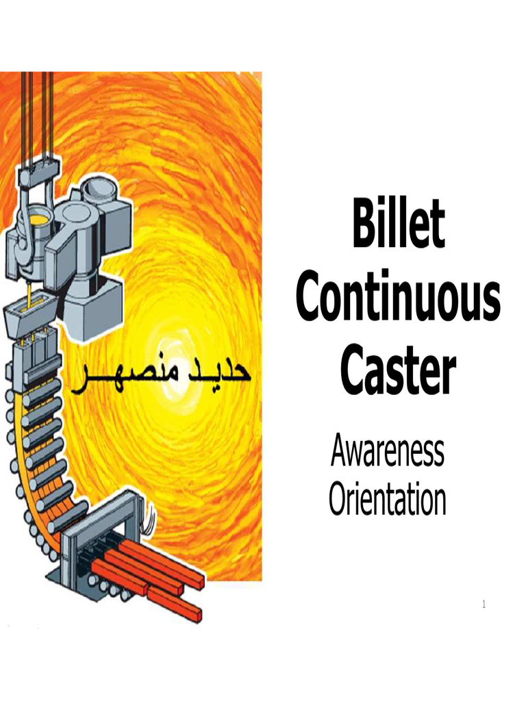 Billet Continuous Caster | PDF | Chemistry | Secondary Sector Of The ...