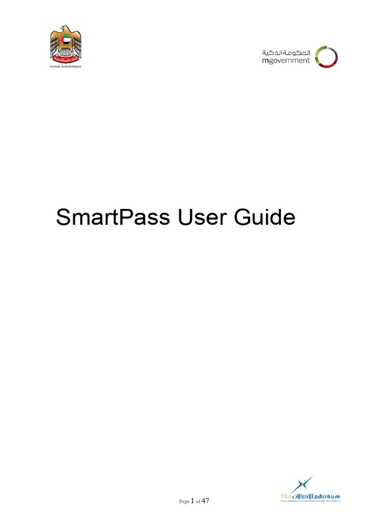 SmartPass User Guide Eng | PDF | Personal Identification Number | Password