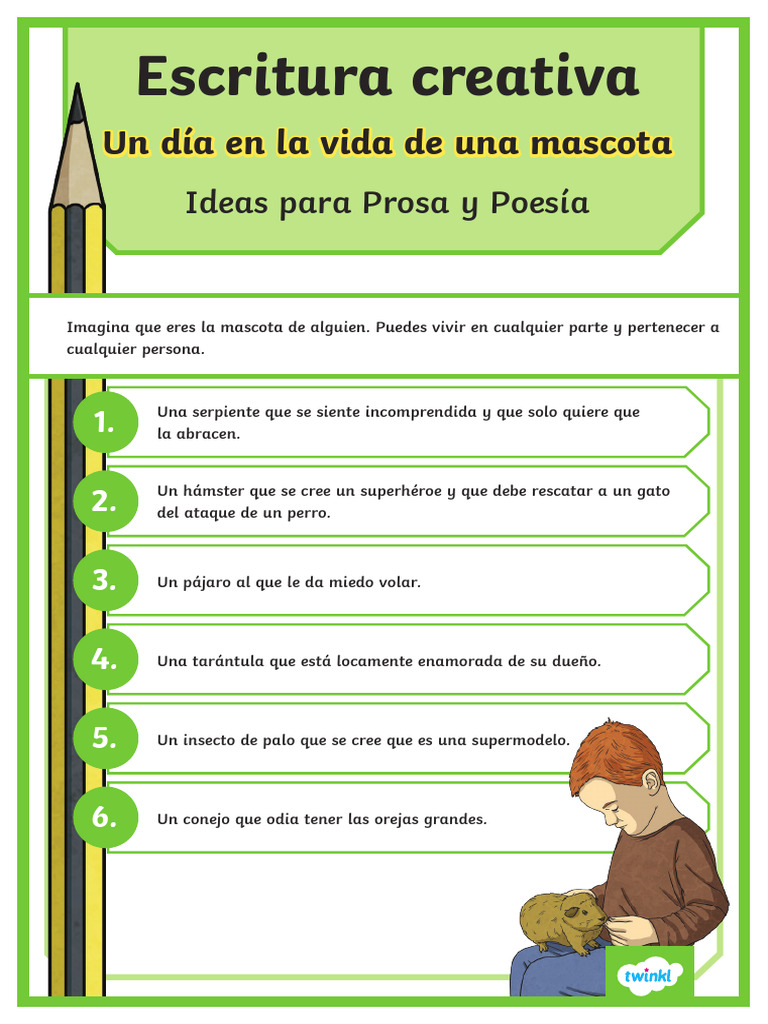 Escritura Creativa - Pósters | PDF