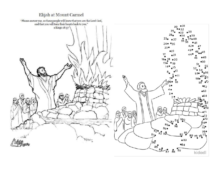 Elijah On Mount Carmel Activity | PDF