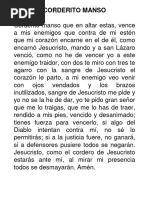 Oración de Arrasa Con Todo | PDF | Cristo (título) | Creencia religiosa ...