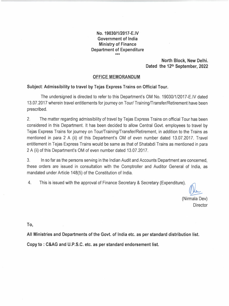 DoE OM Dated 12.09.2022 Eng | PDF