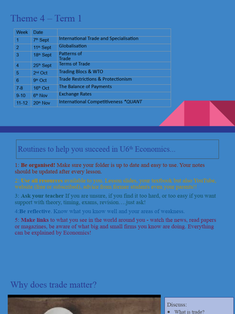 International Trade and Specialisation Guide | PDF | Comparative ...