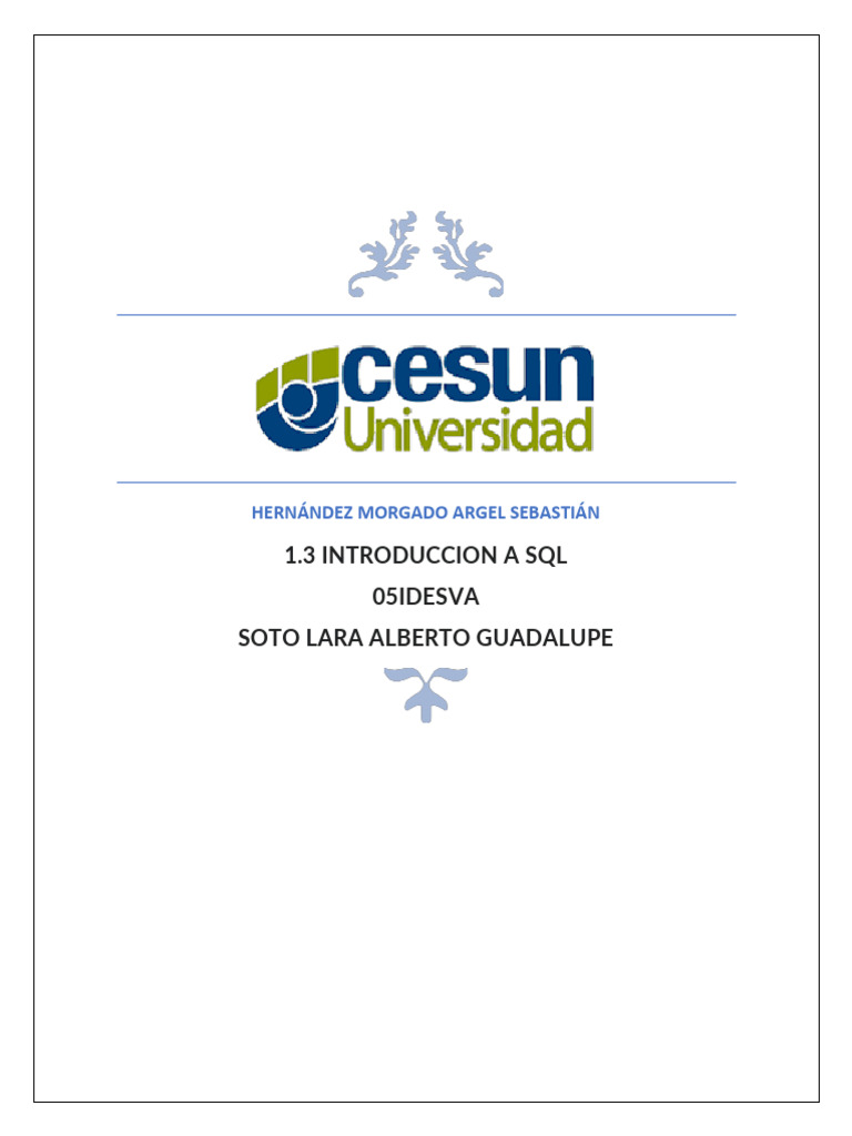 Introduccion A SQL | PDF | SQL | Bases de datos Introduccion A SQL | PDF | SQL | Bases de datos