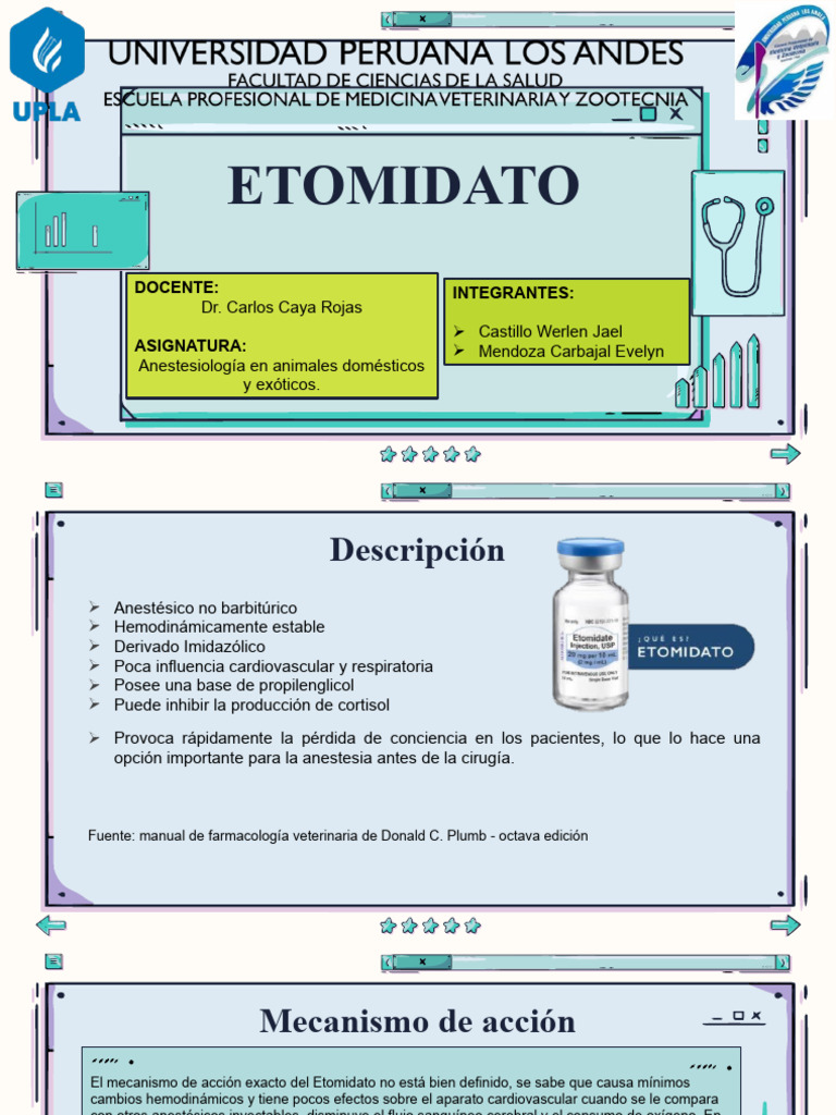 Etomidato Presentación | PDF
